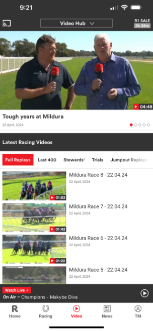 How do I view race replays? – Racing.com Support Center